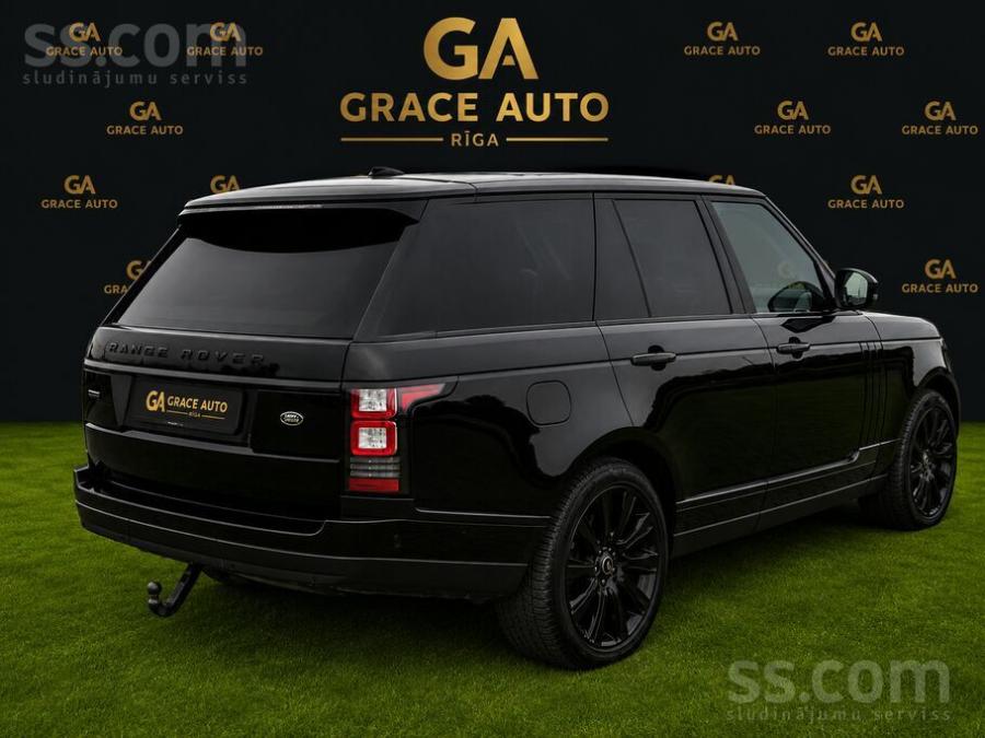 Melns Land Rover Range Rover 2014 Jūrmala, ar dzinēja tilpumu 4.40 L un nobraukumu 258 tūkst. km par 21990 €, foto 5 vietnē AUTOMOTO.COM.LV