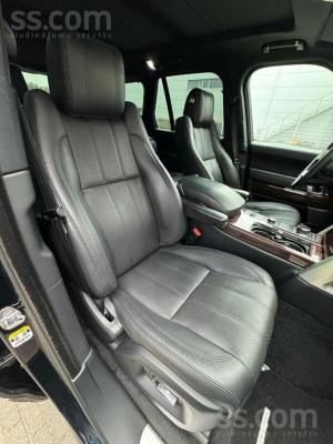 Melns Land Rover Range Rover 2014 Jūrmala, ar dzinēja tilpumu 4.40 L un nobraukumu 258 tūkst. km par 21990 €, foto 8 vietnē AUTOMOTO.COM.LV