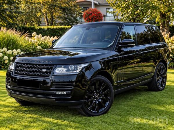 Melns Land Rover Range Rover 2014 Jūrmala, ar dzinēja tilpumu 4.40 L un nobraukumu 255 tūkst. km par 19990 €, foto 3 vietnē AUTOMOTO.COM.LV