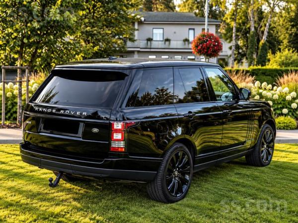 Melns Land Rover Range Rover 2014 Jūrmala, ar dzinēja tilpumu 4.40 L un nobraukumu 255 tūkst. km par 19990 €, foto 4 vietnē AUTOMOTO.COM.LV