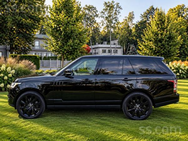 Melns Land Rover Range Rover 2014 Jūrmala, ar dzinēja tilpumu 4.40 L un nobraukumu 255 tūkst. km par 19990 €, foto 6 vietnē AUTOMOTO.COM.LV