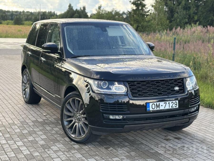 Black Land Rover Range Rover 2014 in Jelgava, with an engine capacity of 4.40 L and mileage of 298 thousand km for 18900 €, photo 6 on AUTOMOTO.COM.LV