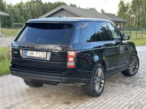 Black Land Rover Range Rover 2014 in Jelgava, with an engine capacity of 4.40 L and mileage of 298 thousand km for 18900 €, photo 8 on AUTOMOTO.COM.LV