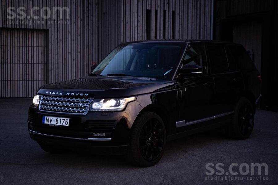 Melns Land Rover Range Rover 2014 Rīga, ar dzinēja tilpumu 5.00 L un nobraukumu 187 tūkst. km par 27900 €, foto 3 vietnē AUTOMOTO.COM.LV