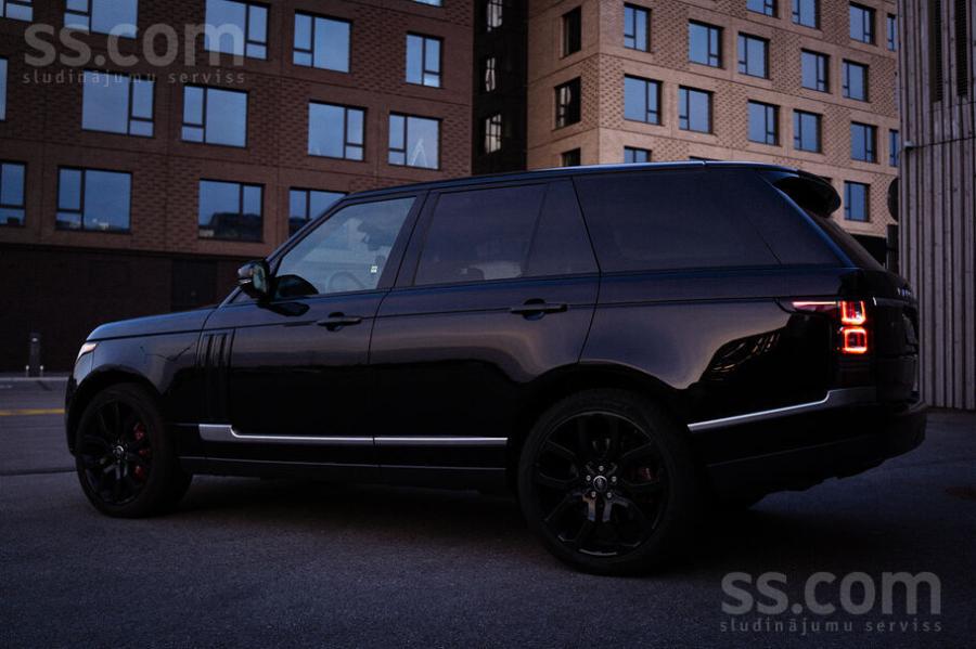 Melns Land Rover Range Rover 2014 Rīga, ar dzinēja tilpumu 5.00 L un nobraukumu 187 tūkst. km par 27900 €, foto 5 vietnē AUTOMOTO.COM.LV