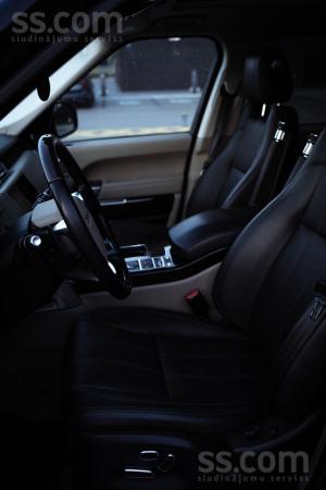 Melns Land Rover Range Rover 2014 Rīga, ar dzinēja tilpumu 5.00 L un nobraukumu 187 tūkst. km par 27900 €, foto 10 vietnē AUTOMOTO.COM.LV