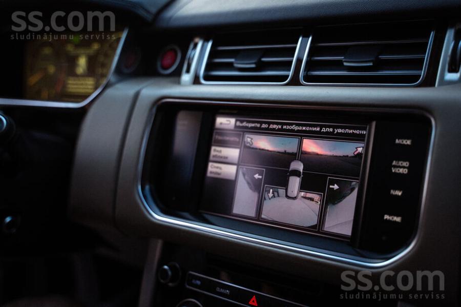 Melns Land Rover Range Rover 2014 Rīga, ar dzinēja tilpumu 5.00 L un nobraukumu 187 tūkst. km par 27900 €, foto 13 vietnē AUTOMOTO.COM.LV
