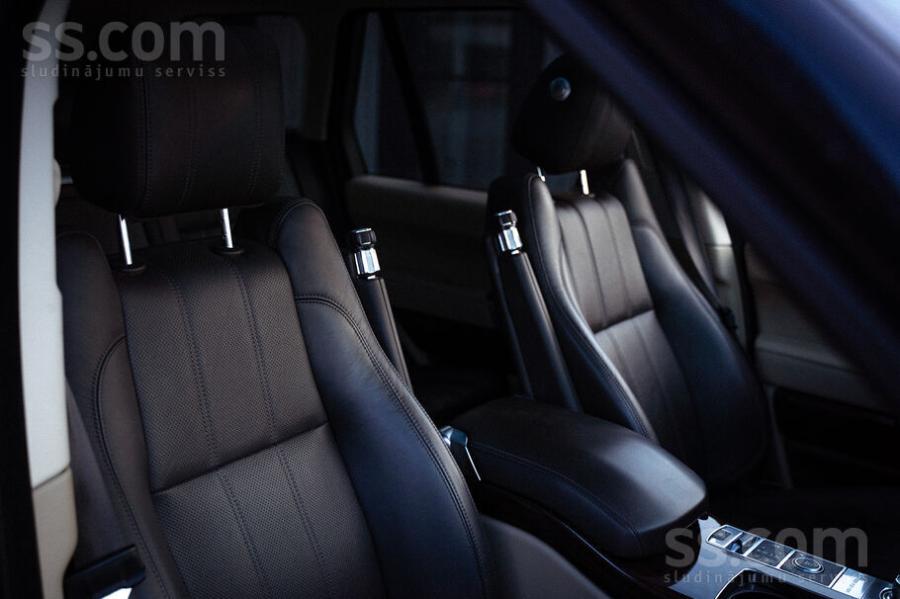 Melns Land Rover Range Rover 2014 Rīga, ar dzinēja tilpumu 5.00 L un nobraukumu 187 tūkst. km par 27900 €, foto 14 vietnē AUTOMOTO.COM.LV