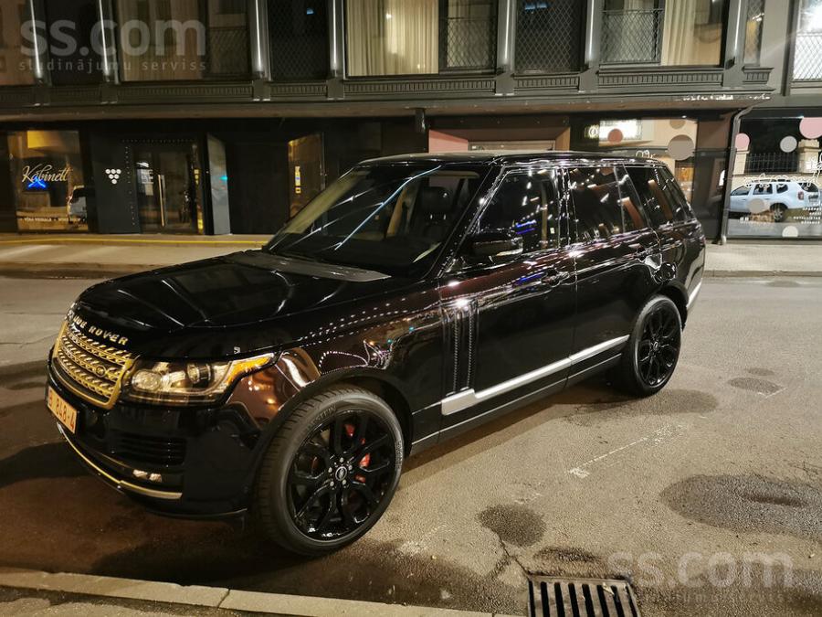 Melns Land Rover Range Rover 2014 Rīga, ar dzinēja tilpumu 5.00 L un nobraukumu 187 tūkst. km par 27900 €, foto 17 vietnē AUTOMOTO.COM.LV