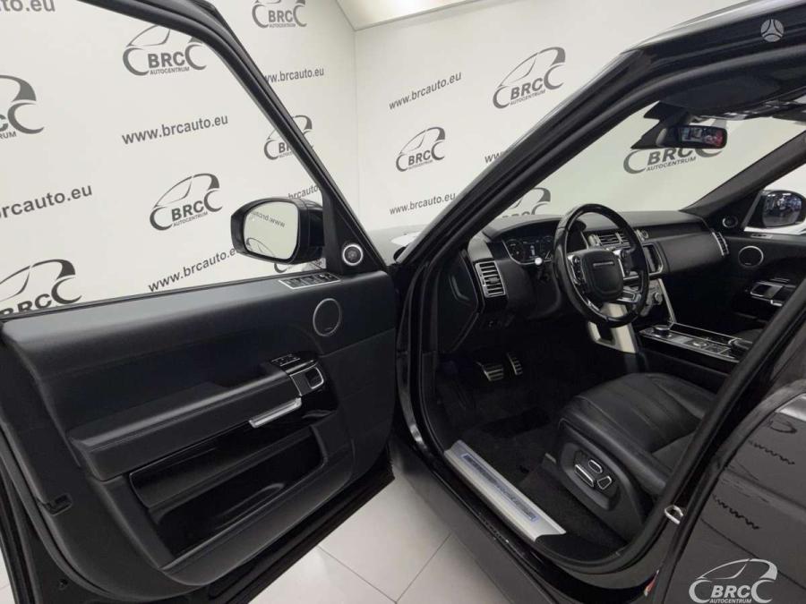 Melns Land Rover Range Rover 2014 Viļņa, ar dzinēja tilpumu 4.37 L un nobraukumu 368 tūkst. km par 13900 €, foto 23 vietnē AUTOMOTO.COM.LV