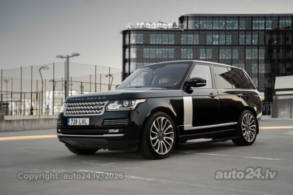 Black Land Rover Range Rover 2014 in Tallinn, with an engine capacity of 4.40 L and mileage of 157 thousand km for 26900 €, photo 1 on AUTOMOTO.COM.LV