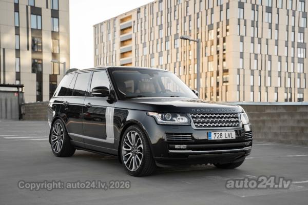 Black Land Rover Range Rover 2014 in Tallinn, with an engine capacity of 4.40 L and mileage of 157 thousand km for 26900 €, photo 2 on AUTOMOTO.COM.LV