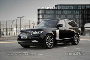 Melns Land Rover Range Rover 2014 Tallina, ar dzinēja tilpumu 4.40 L un nobraukumu 157 tūkst. km par 26900 €, foto  vietnē AUTOMOTO.COM.LV
