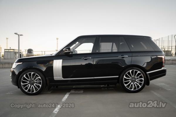 Black Land Rover Range Rover 2014 in Tallinn, with an engine capacity of 4.40 L and mileage of 157 thousand km for 26900 €, photo 7 on AUTOMOTO.COM.LV