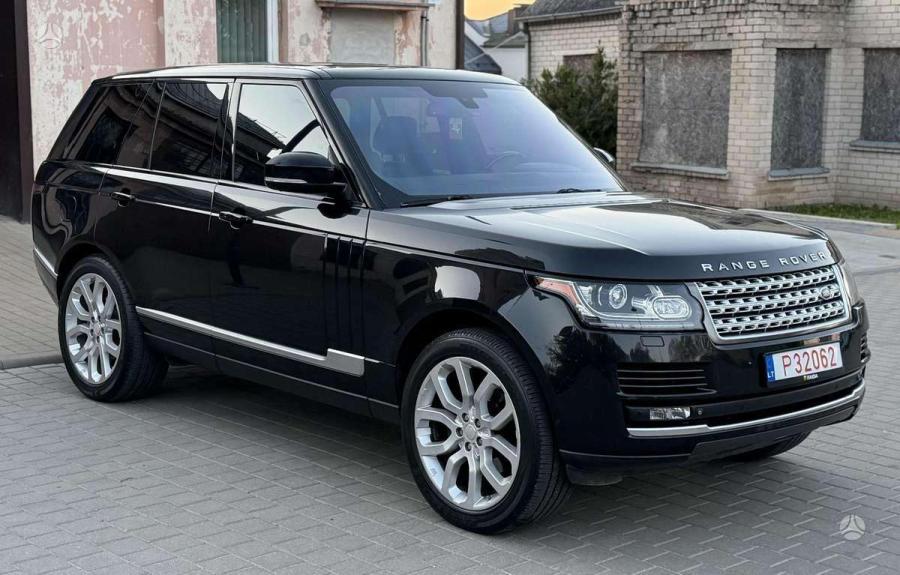 Melns Land Rover Range Rover 2014 Ukmergė, ar dzinēja tilpumu 3.00 L un nobraukumu 208 tūkst. km par 15500 €, foto 7 vietnē AUTOMOTO.COM.LV
