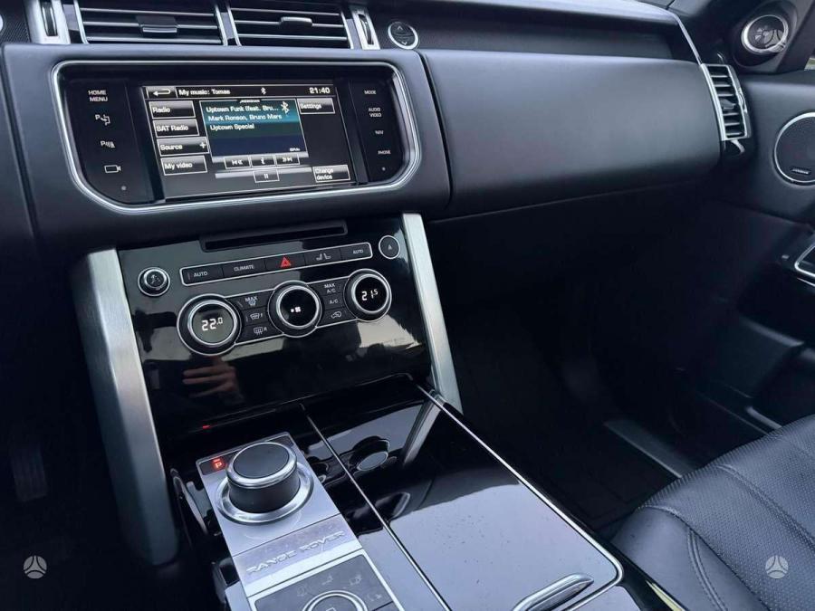 Melns Land Rover Range Rover 2014 Ukmergė, ar dzinēja tilpumu 3.00 L un nobraukumu 209 tūkst. km par 14700 €, foto 14 vietnē AUTOMOTO.COM.LV