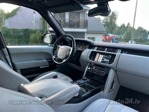 Black Land Rover Range Rover 2014 in Tallinn, with an engine capacity of 4.40 L and mileage of 177 thousand km for 23900 €, photo 8 on AUTOMOTO.COM.LV