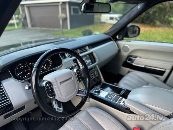 Black Land Rover Range Rover 2014 in Tallinn, with an engine capacity of 4.40 L and mileage of 177 thousand km for 23900 €, photo 9 on AUTOMOTO.COM.LV