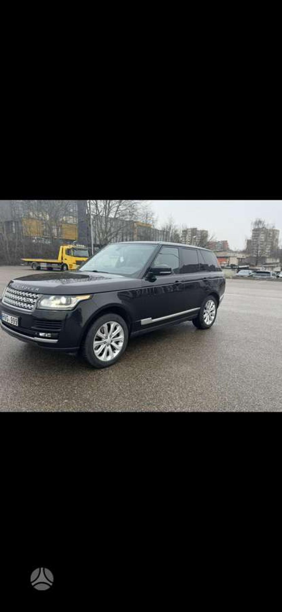 Melns Land Rover Range Rover 2014 Viļņa, ar dzinēja tilpumu 4.37 L un nobraukumu 289 tūkst. km par 20000 €, foto 4 vietnē AUTOMOTO.COM.LV