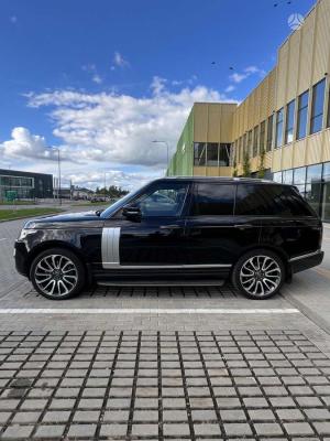 Melns Land Rover Range Rover 2014 Viļņa, ar dzinēja tilpumu 4.37 L un nobraukumu 199 tūkst. km par 19500 €, foto 4 vietnē AUTOMOTO.COM.LV