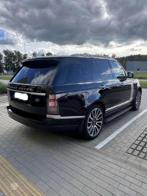 Melns Land Rover Range Rover 2014 Viļņa, ar dzinēja tilpumu 4.37 L un nobraukumu 199 tūkst. km par 19500 €, foto 5 vietnē AUTOMOTO.COM.LV
