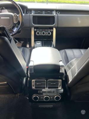 Melns Land Rover Range Rover 2014 Viļņa, ar dzinēja tilpumu 4.37 L un nobraukumu 199 tūkst. km par 19500 €, foto 14 vietnē AUTOMOTO.COM.LV
