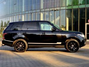 Black Land Rover Range Rover 2014 in Siauliai, with an engine capacity of 3.00 L and mileage of 270 thousand km for 16850 €, photo 9 on AUTOMOTO.COM.LV