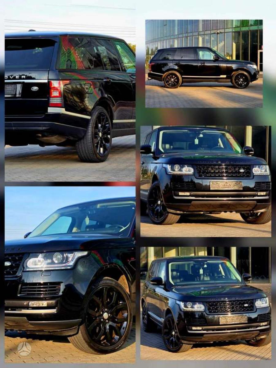 Black Land Rover Range Rover 2014 in Siauliai, with an engine capacity of 3.00 L and mileage of 270 thousand km for 16850 €, photo 20 on AUTOMOTO.COM.LV