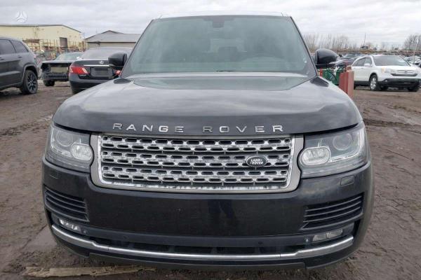 Black Land Rover Range Rover 2015 in Ukmerge, with an engine capacity of 5.00 L and mileage of 223 thousand km for 13300 €, photo 2 on AUTOMOTO.COM.LV