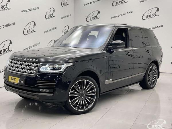 Melns Land Rover Range Rover 2015 Viļņa, ar dzinēja tilpumu 4.37 L un nobraukumu 155 tūkst. km par 29500 €, foto 1 vietnē AUTOMOTO.COM.LV
