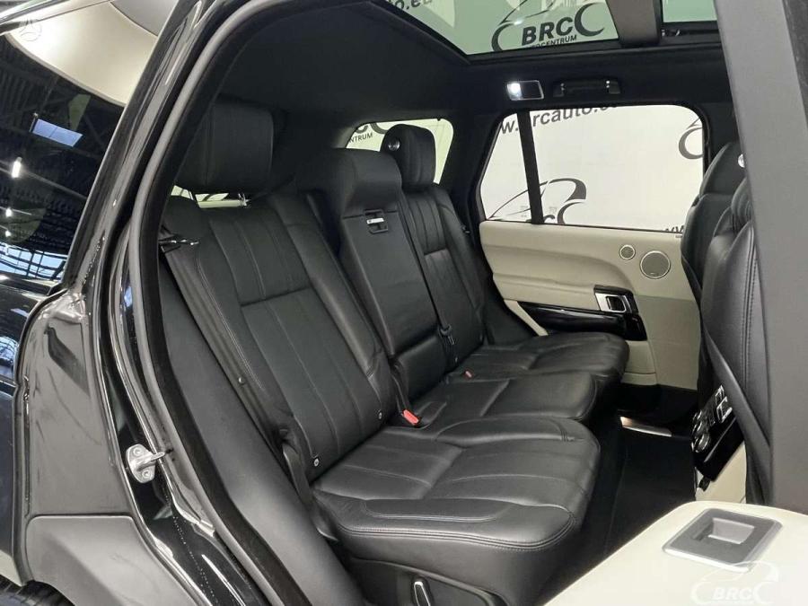 Melns Land Rover Range Rover 2015 Viļņa, ar dzinēja tilpumu 4.37 L un nobraukumu 155 tūkst. km par 29500 €, foto 15 vietnē AUTOMOTO.COM.LV