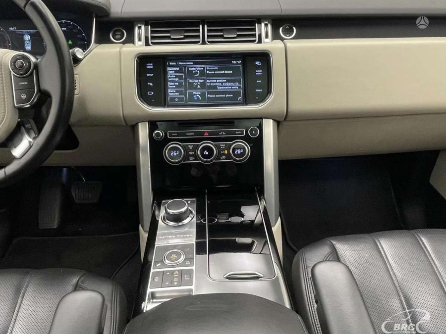 Melns Land Rover Range Rover 2015 Viļņa, ar dzinēja tilpumu 4.37 L un nobraukumu 155 tūkst. km par 29500 €, foto 19 vietnē AUTOMOTO.COM.LV