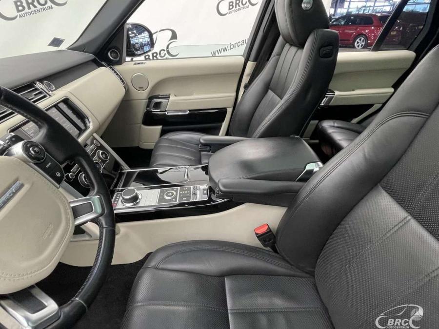 Melns Land Rover Range Rover 2015 Viļņa, ar dzinēja tilpumu 4.37 L un nobraukumu 155 tūkst. km par 29500 €, foto 28 vietnē AUTOMOTO.COM.LV