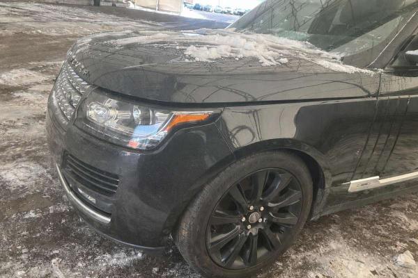 Melns Land Rover Range Rover 2015 Ukmergė, ar dzinēja tilpumu 5.00 L un nobraukumu 223 tūkst. km par 11500 €, foto 2 vietnē AUTOMOTO.COM.LV