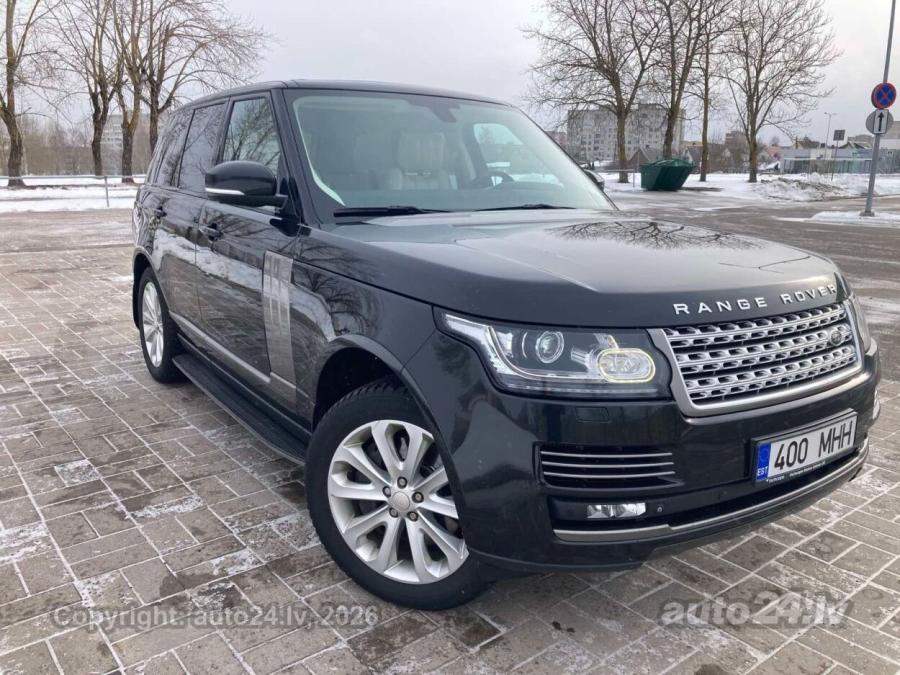 Melns Land Rover Range Rover 2015 Tallina, ar dzinēja tilpumu 4.40 L un nobraukumu 254 tūkst. km par 29500 €, foto 5 vietnē AUTOMOTO.COM.LV