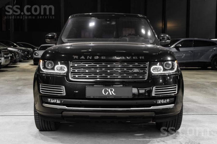 Melns Land Rover Range Rover 2015 Rīga, ar dzinēja tilpumu 4.40 L un nobraukumu 165 tūkst. km par 32000 €, foto 3 vietnē AUTOMOTO.COM.LV