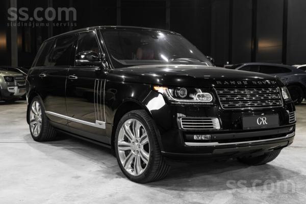 Black Land Rover Range Rover 2015 in Riga, with an engine capacity of 4.40 L and mileage of 165 thousand km for 32000 €, photo 3 on AUTOMOTO.COM.LV