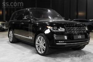 Melns Land Rover Range Rover 2015 Rīga, ar dzinēja tilpumu 4.40 L un nobraukumu 165 tūkst. km par 32000 €, foto 4 vietnē AUTOMOTO.COM.LV