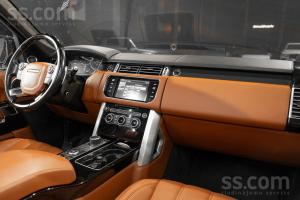 Melns Land Rover Range Rover 2015 Rīga, ar dzinēja tilpumu 4.40 L un nobraukumu 165 tūkst. km par 32000 €, foto 12 vietnē AUTOMOTO.COM.LV