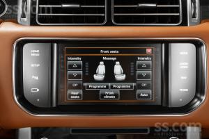 Melns Land Rover Range Rover 2015 Rīga, ar dzinēja tilpumu 4.40 L un nobraukumu 165 tūkst. km par 32000 €, foto 32 vietnē AUTOMOTO.COM.LV
