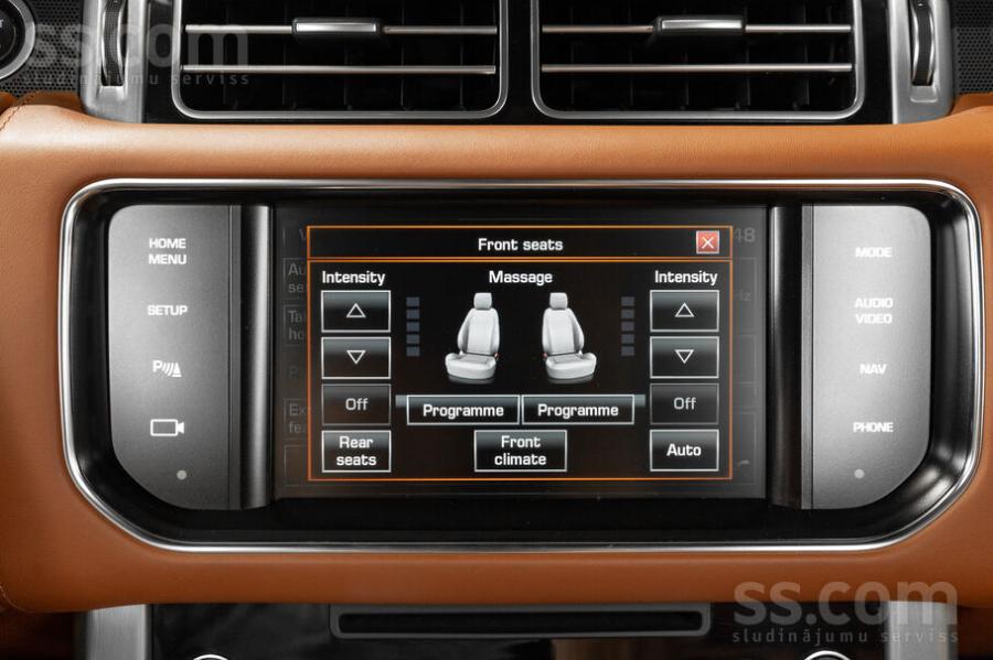 Melns Land Rover Range Rover 2015 Rīga, ar dzinēja tilpumu 4.40 L un nobraukumu 165 tūkst. km par 32000 €, foto 32 vietnē AUTOMOTO.COM.LV