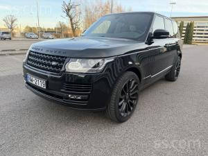 Black Land Rover Range Rover 2015 in Riga, with an engine capacity of 4.40 L and mileage of 188 thousand km for 25300 €, photo 3 on AUTOMOTO.COM.LV
