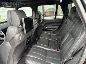 Black Land Rover Range Rover 2015 in Riga, with an engine capacity of 4.40 L and mileage of 188 thousand km for 25300 €, photo 12 on AUTOMOTO.COM.LV