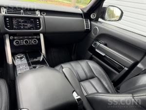 Black Land Rover Range Rover 2015 in Riga, with an engine capacity of 4.40 L and mileage of 188 thousand km for 25300 €, photo 19 on AUTOMOTO.COM.LV