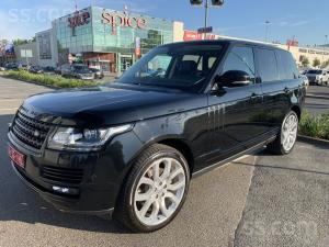 Black Land Rover Range Rover 2015 in Riga, with an engine capacity of 3.00 L and mileage of 202 thousand km for 25500 €, photo 3 on AUTOMOTO.COM.LV