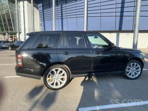 Black Land Rover Range Rover 2015 in Riga, with an engine capacity of 3.00 L and mileage of 202 thousand km for 25500 €, photo 4 on AUTOMOTO.COM.LV