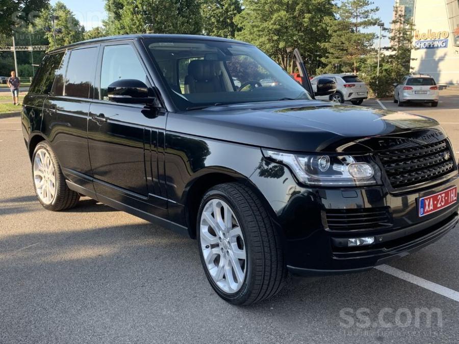 Black Land Rover Range Rover 2015 in Riga, with an engine capacity of 3.00 L and mileage of 202 thousand km for 25500 €, photo 5 on AUTOMOTO.COM.LV
