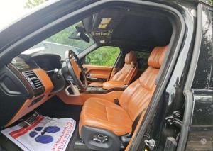 Melns Land Rover Range Rover 2015 Šauļi, ar dzinēja tilpumu 5.00 L un nobraukumu 320 tūkst. km par 8000 €, foto 13 vietnē AUTOMOTO.COM.LV