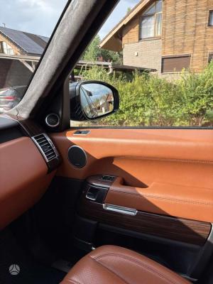 Melns Land Rover Range Rover 2015 Viļņa, ar dzinēja tilpumu 4.37 L un nobraukumu 313 tūkst. km par 22500 €, foto 34 vietnē AUTOMOTO.COM.LV