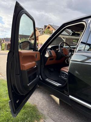 Melns Land Rover Range Rover 2015 Viļņa, ar dzinēja tilpumu 4.37 L un nobraukumu 313 tūkst. km par 22500 €, foto 49 vietnē AUTOMOTO.COM.LV